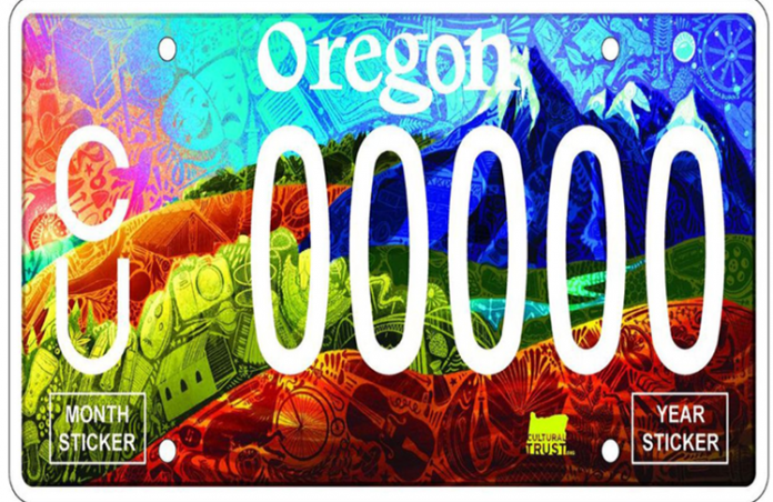 New Airport Mural, New License Plate - The Portland Medium