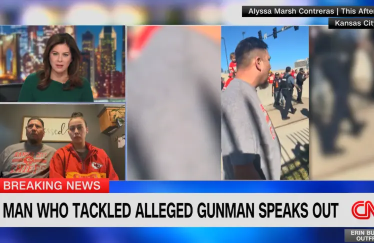 Witness Describes Moment He Tackled Man With A Gun At Kansas City ...