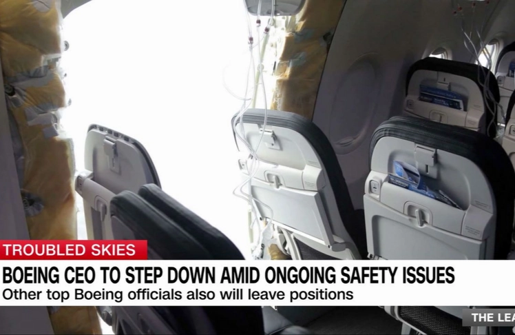 Boeing CEO To Step Down Amid Ongoing Safety Issues - The Portland Medium